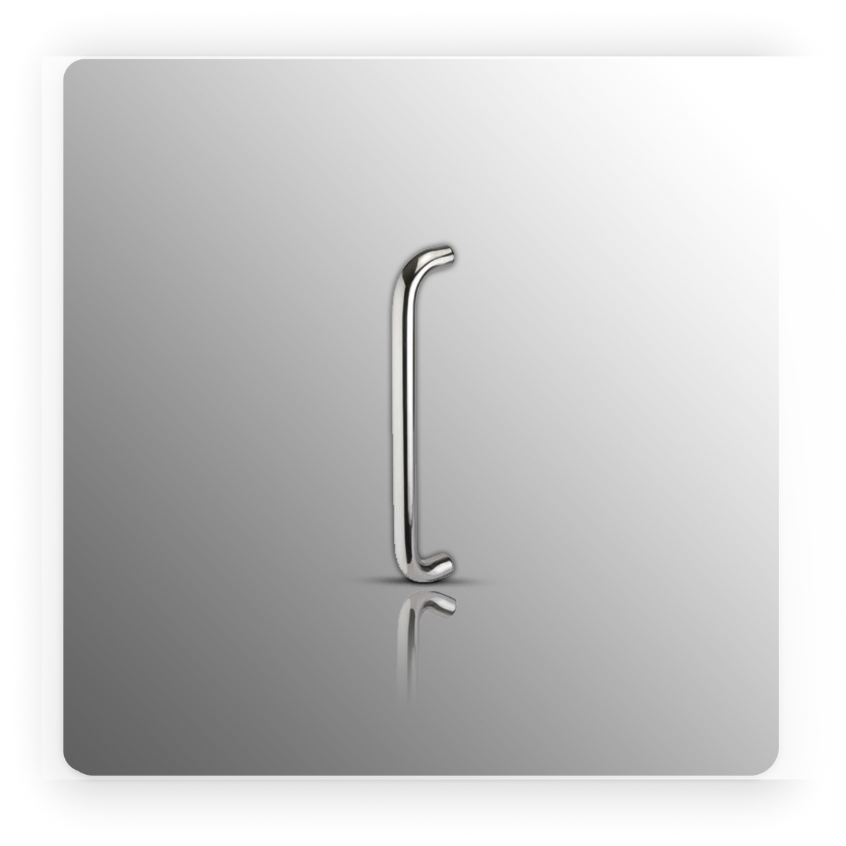 D Pull Handles 150mm with Bolt Through Fixing in Tubular Design ...
