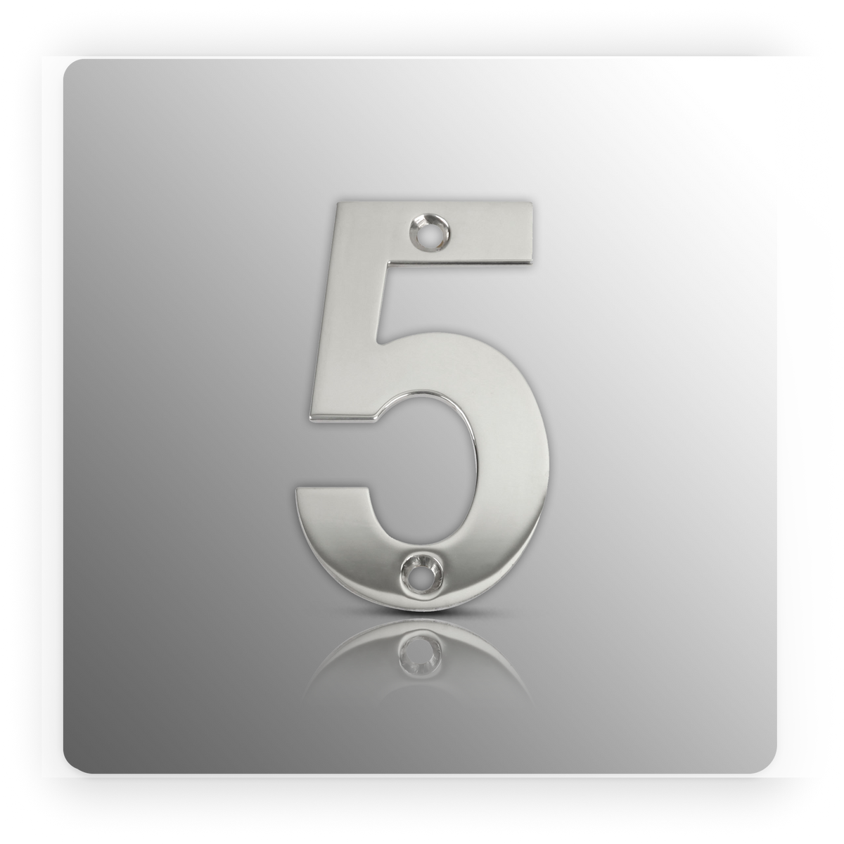 Front Door Numbers 3 Inch Brushed Stainless Steel Door Numbers 0 - 9 ...